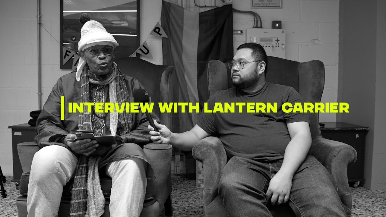 Interview with Lantern Carrier (World Poetry Day) - YouTube