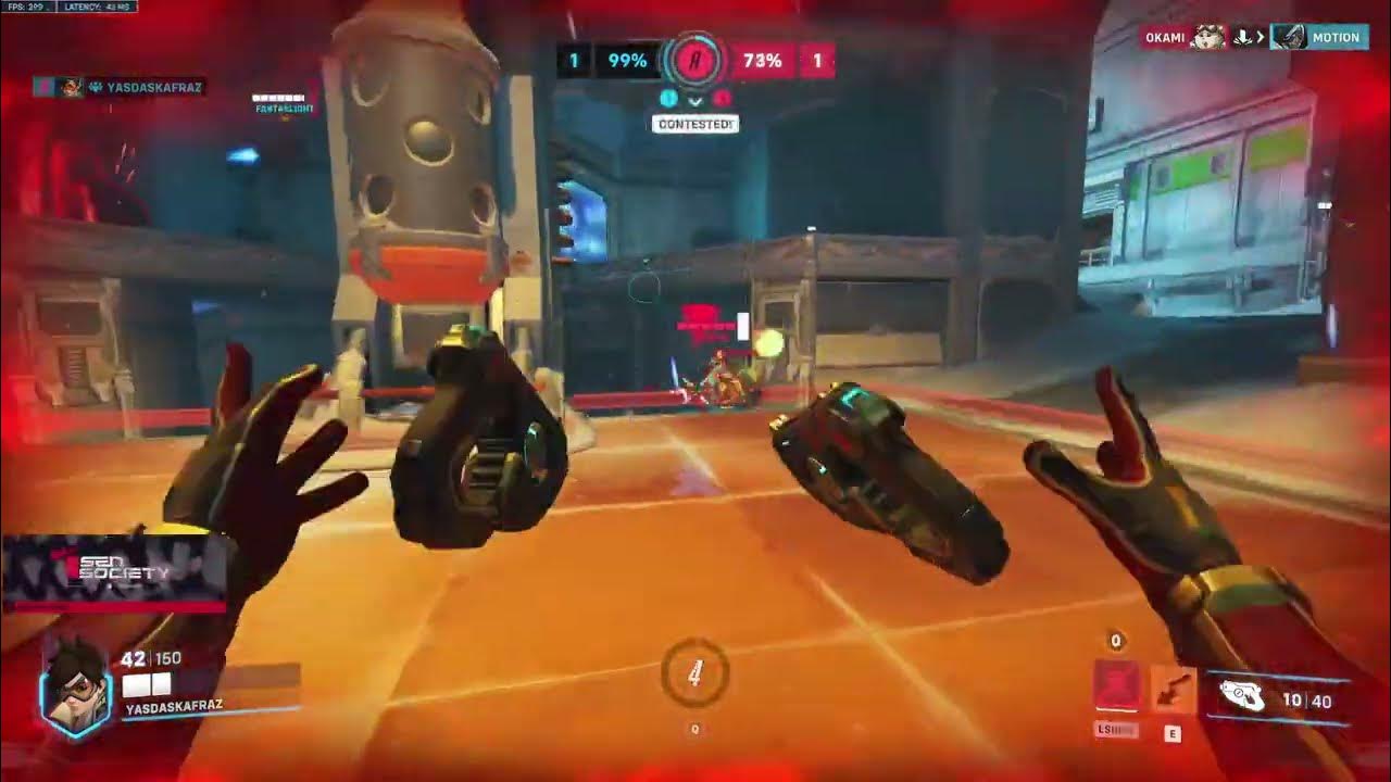 Surefour Tracer Hanzo Kassidy Gameplay Overwatch 2 Season 4 Youtube
