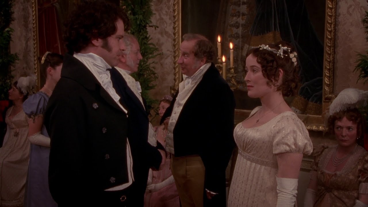 Lizzy's dance with Mr. Darcy (complete dialogue) - Pride & Prejudice ...