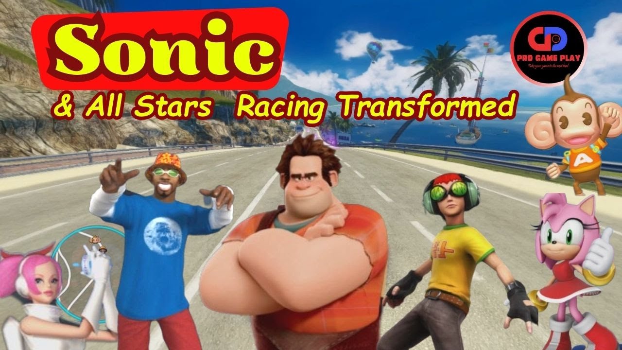 Sonic & All Stars Racing Transformed | Racing Game | PC Gameplay ...