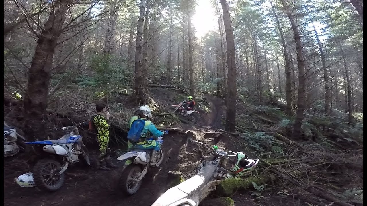 Berm Buster 2018 The GOLD sections KTM 300 NZ - YouTube