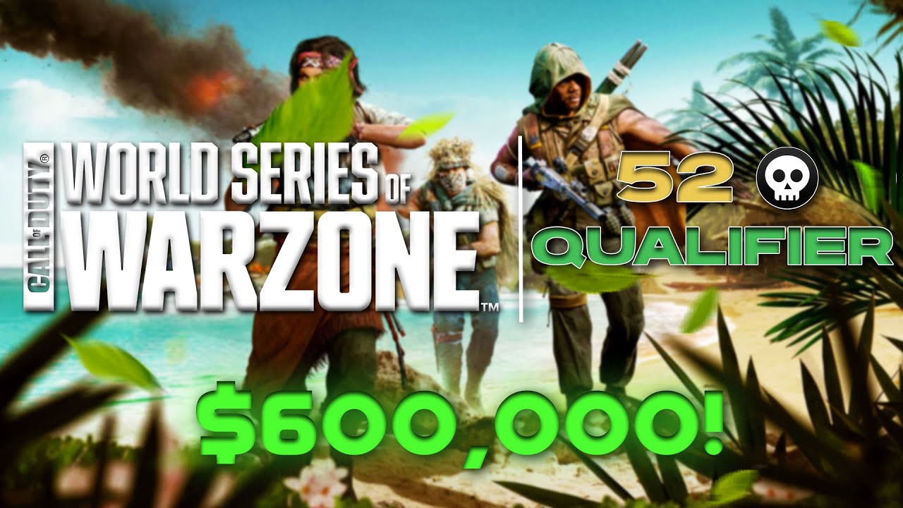 52 Kill Game in $600k World Series of Warzone Qualifiers *NEW PR* - YouTube