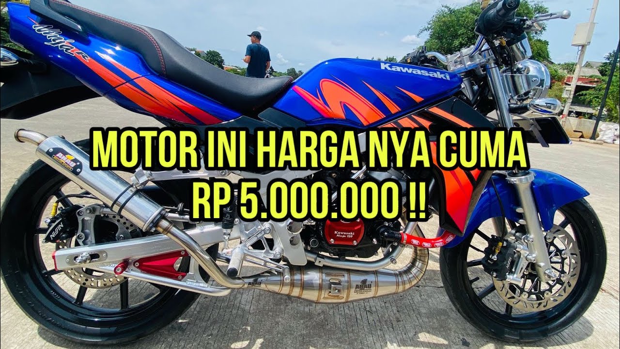 MURAH BGT motor ninja ini cuma 5jt !! More info wa admin 085776331636 ...