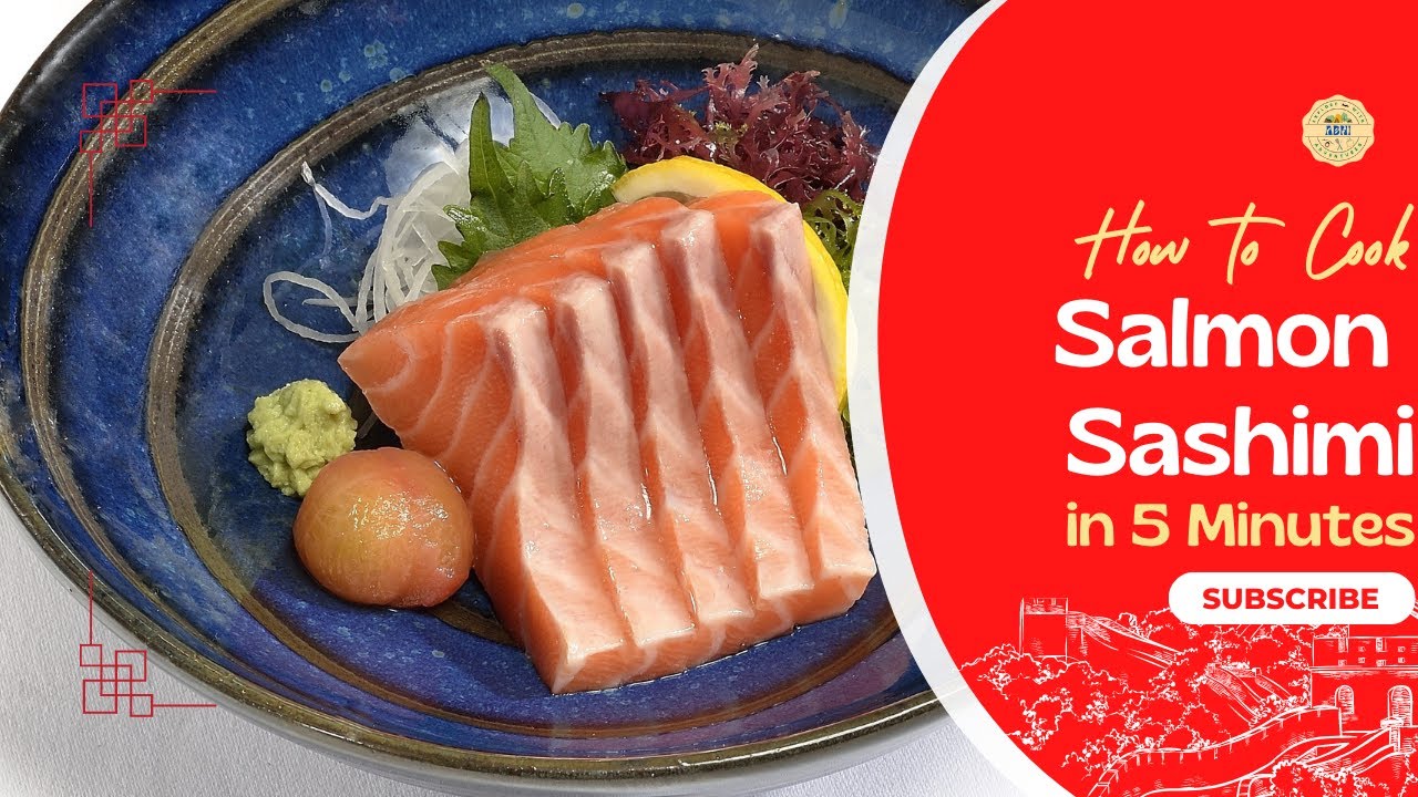 How to Make Perfect Salmon Sashimi: A Step-by-Step Guide to Slicing ...