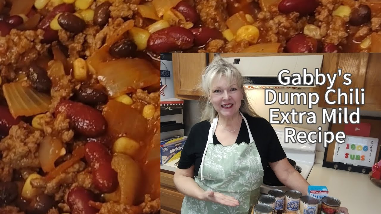 chili recipe thick and Hardy extra mild corn chili fast easy best dump ...