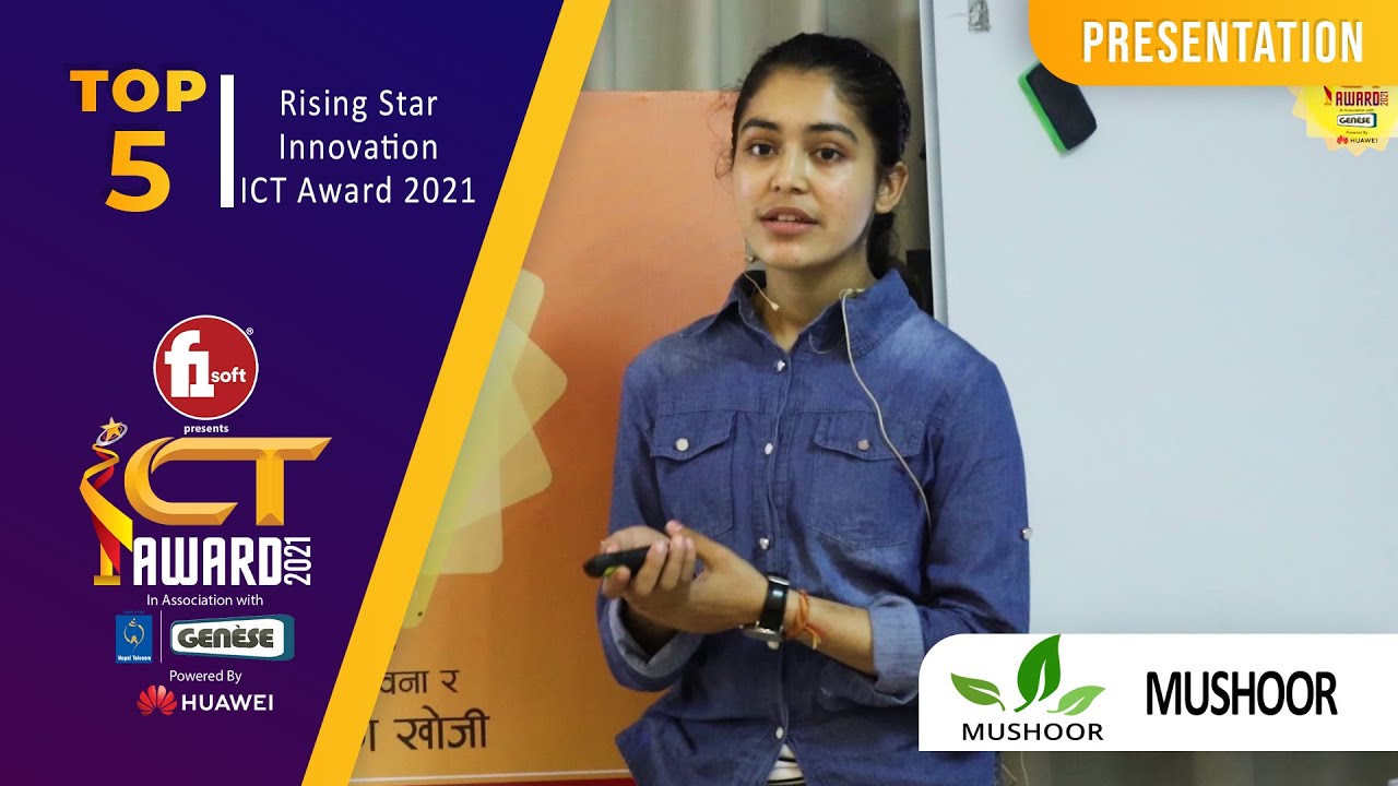 Mushoor- Top 5 finalist of Rising Star Innovation Award 2021 - YouTube