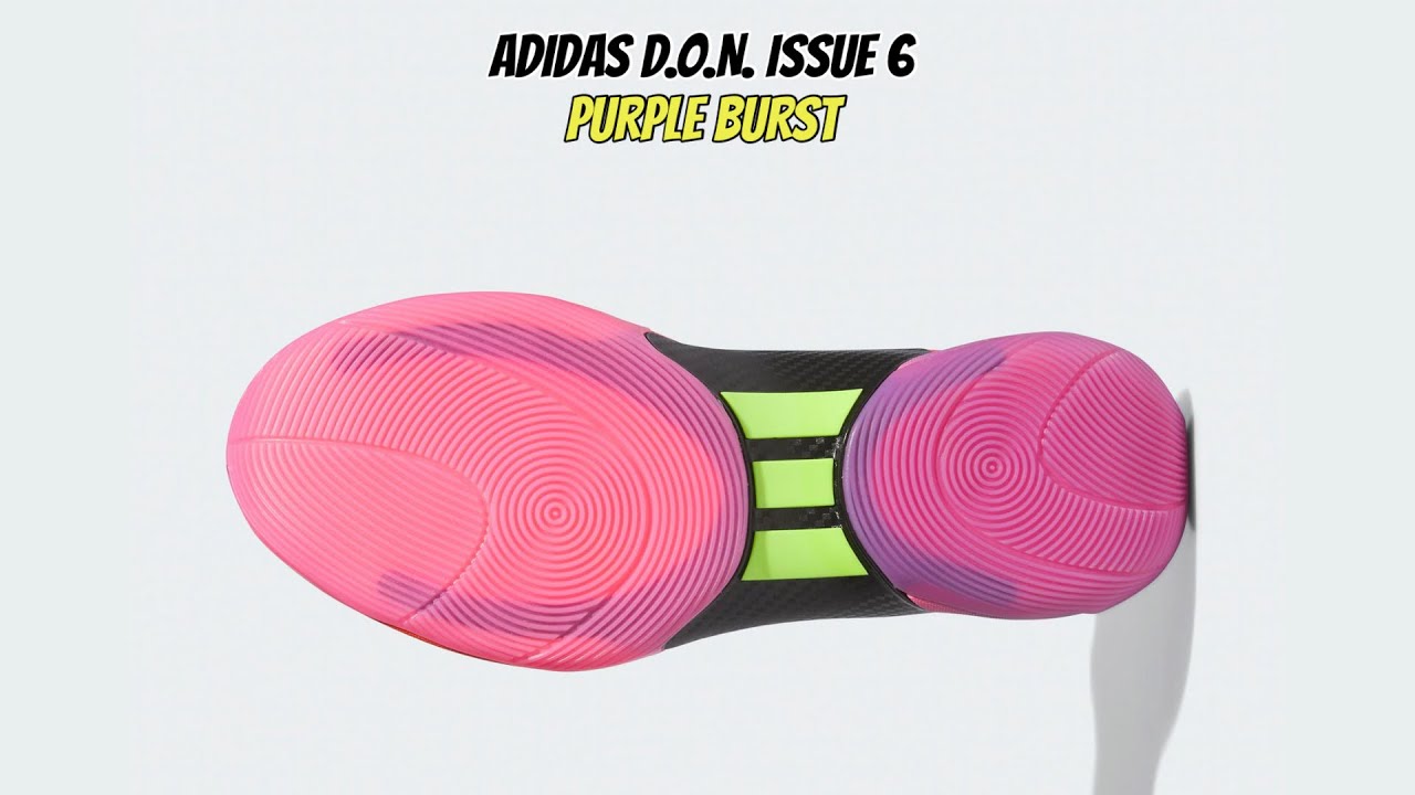 Adidas D.O.N. Issue 6 PURPLE BURST - YouTube