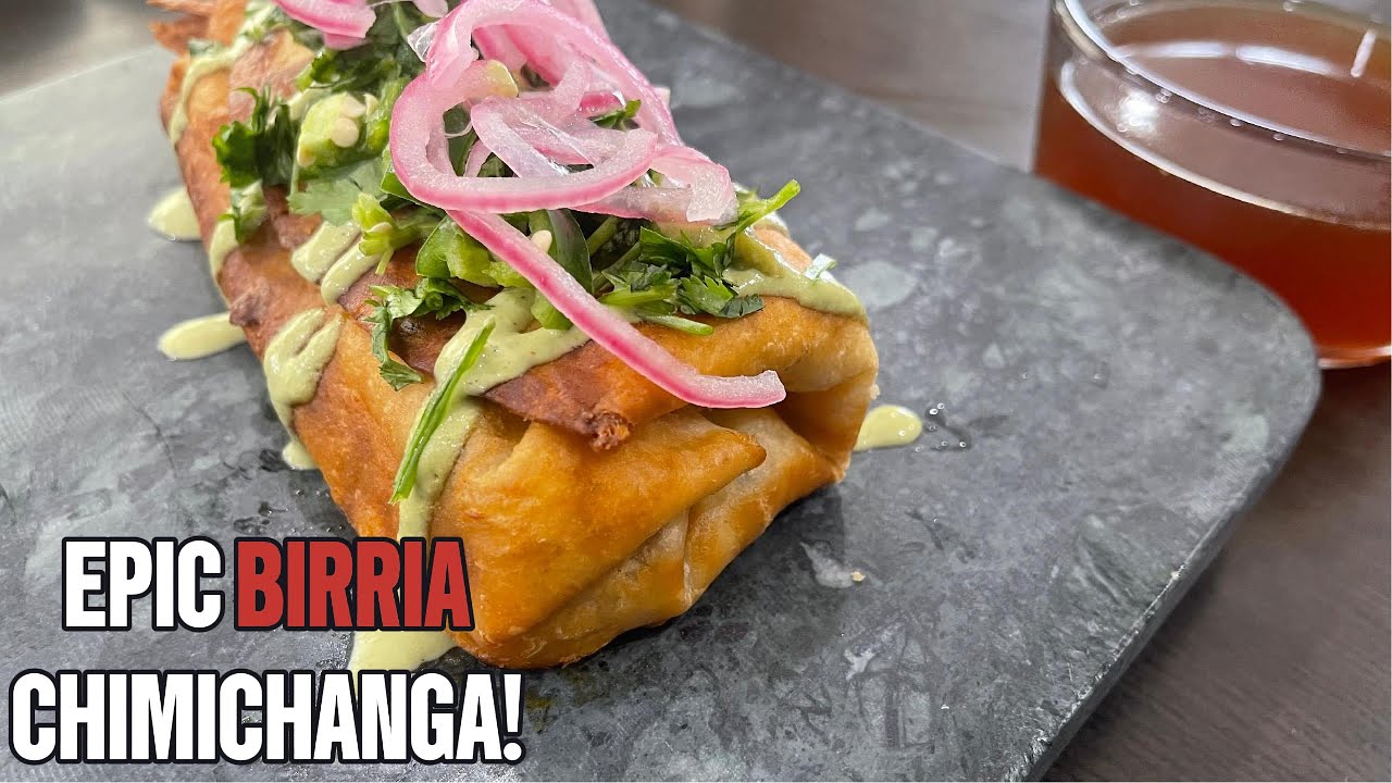 Chimichangas Don’t Have to Be Hard – Epic Birria Chimichanga Recipe! - YouTube