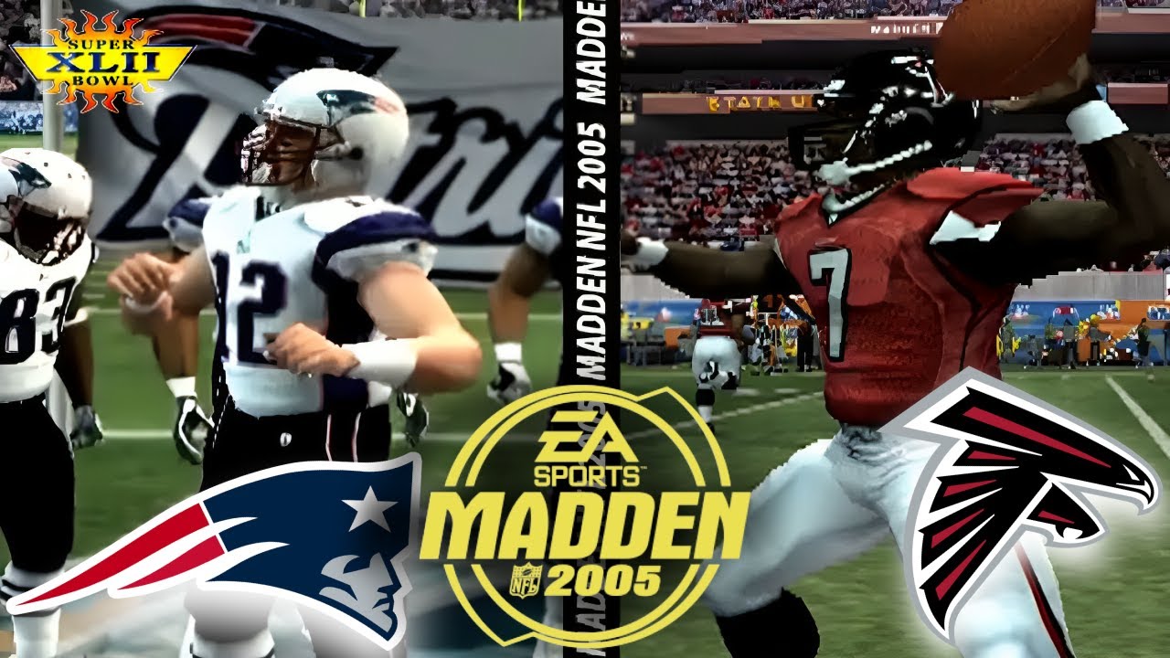 I Played A Vick vs. Brady Super Bowl On Madden 2005 - YouTube