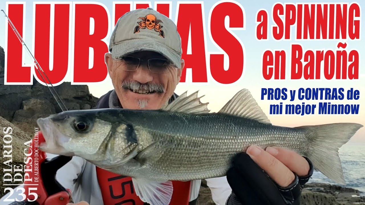 PESCA DE LUBINAS A SPINNING EN BAROÑA. Pros y Contras de mi mejor ...
