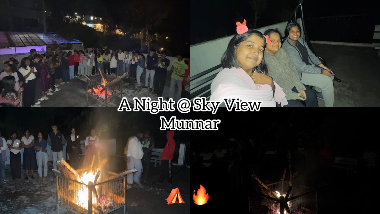 A Night @ Sky View Munnar ! Day 1 IV Night🌚! - YouTube