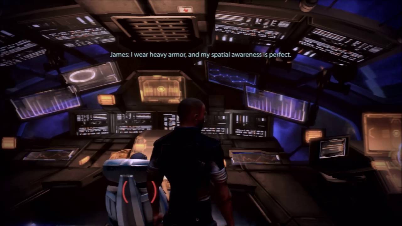 Mass Effect 3 - James Vega Dialogue - 33 James and Joker - YouTube