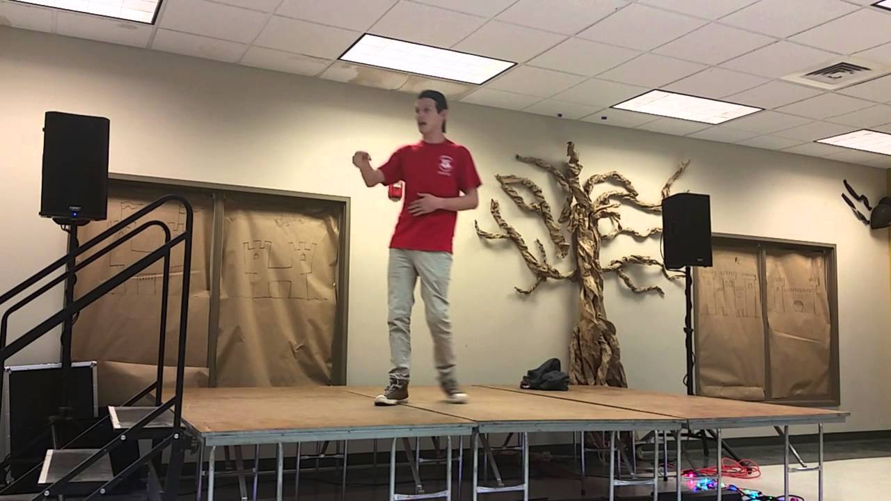 Josh Castille signing Hamilton's "Satisfied" in ASL - YouTube