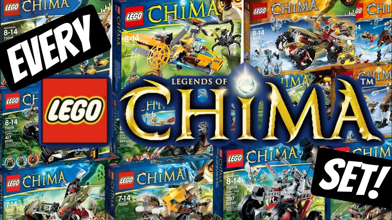 Every Lego Legends of CHIMA Set! - YouTube