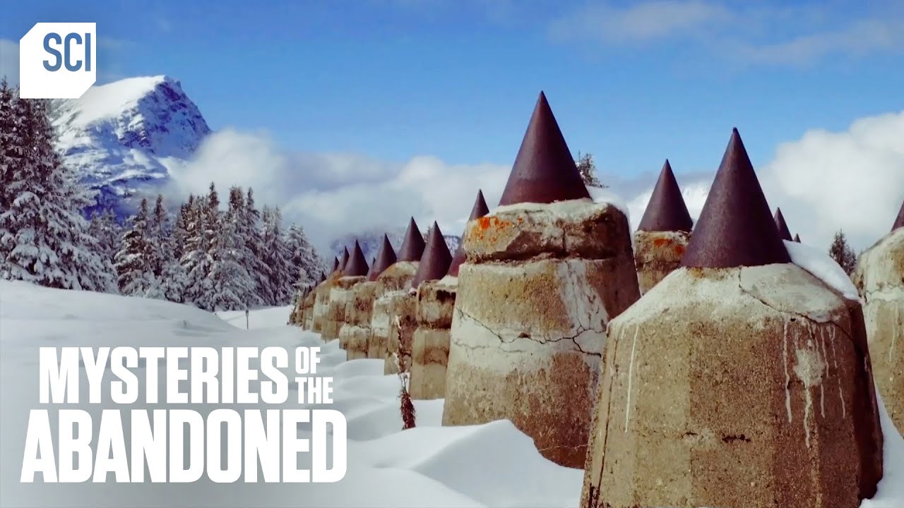 Mussolini's Iron Tooth Defense, Vallo Alpino | Mysteries of the ...