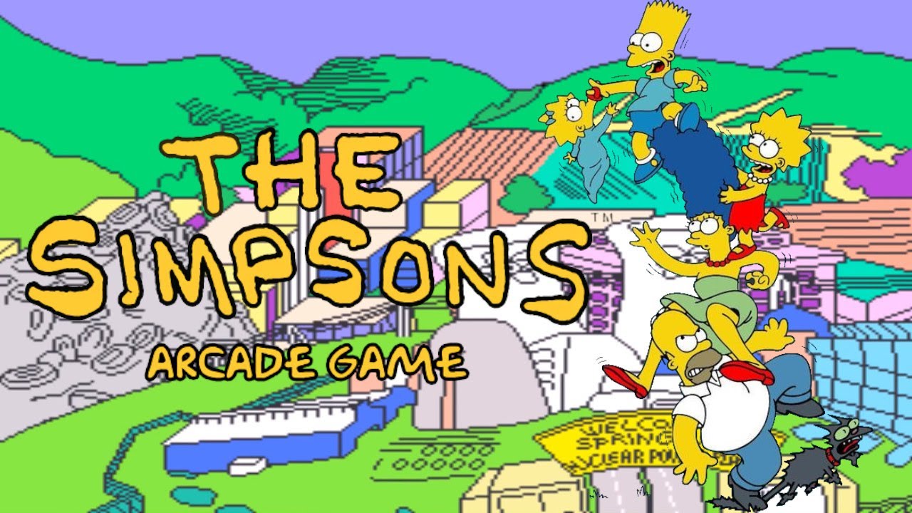 The Simpsons Arcade Game - The First Good Simpsons Game - Illegal ...