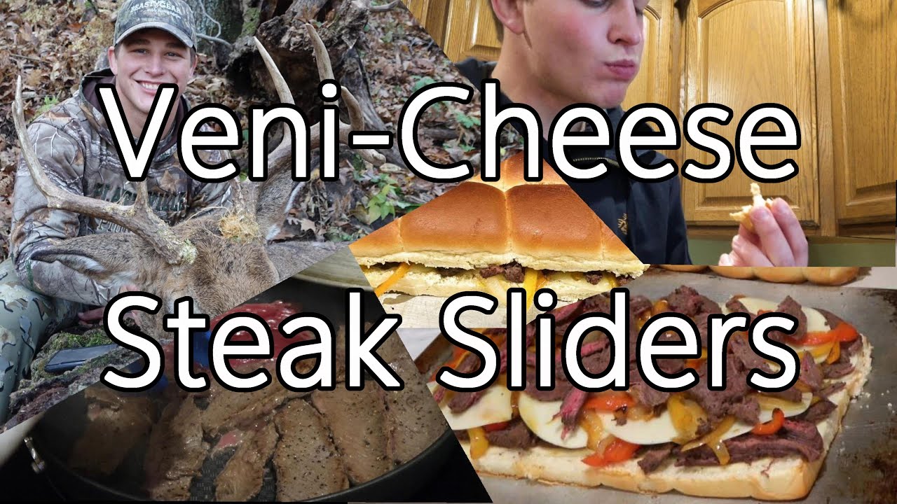 DELICIOUS Philly Cheese VENISON Sliders Recipe - YouTube