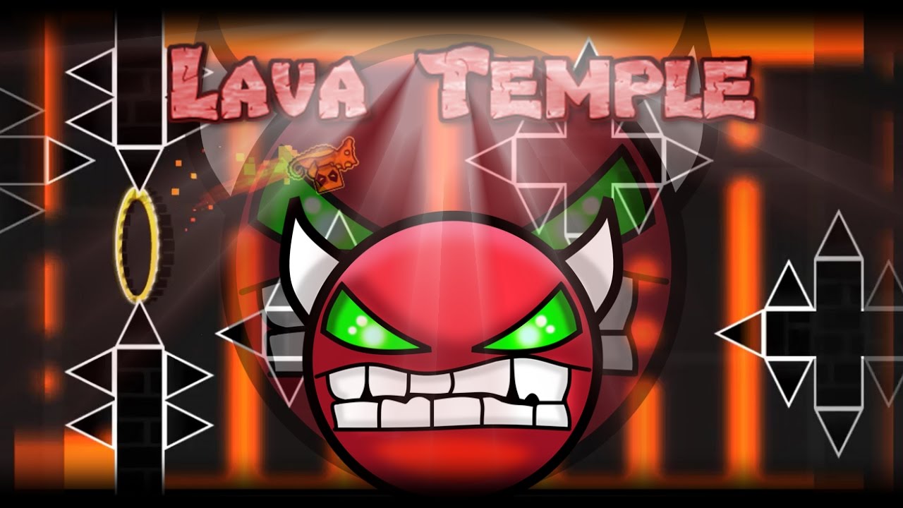 [Easy Demon] Lava Temple 100% By Michigun | Geometry Dash - YouTube