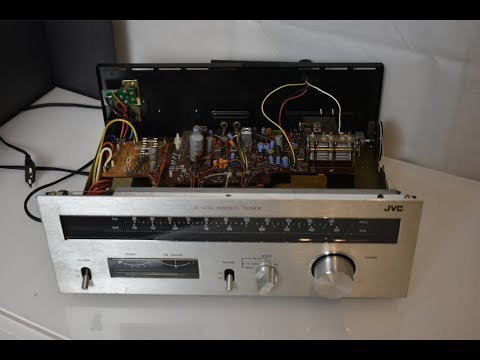 JVC JT-V31 (Full HD) A Look Inside - Vintage Stereo Tuner - YouTube