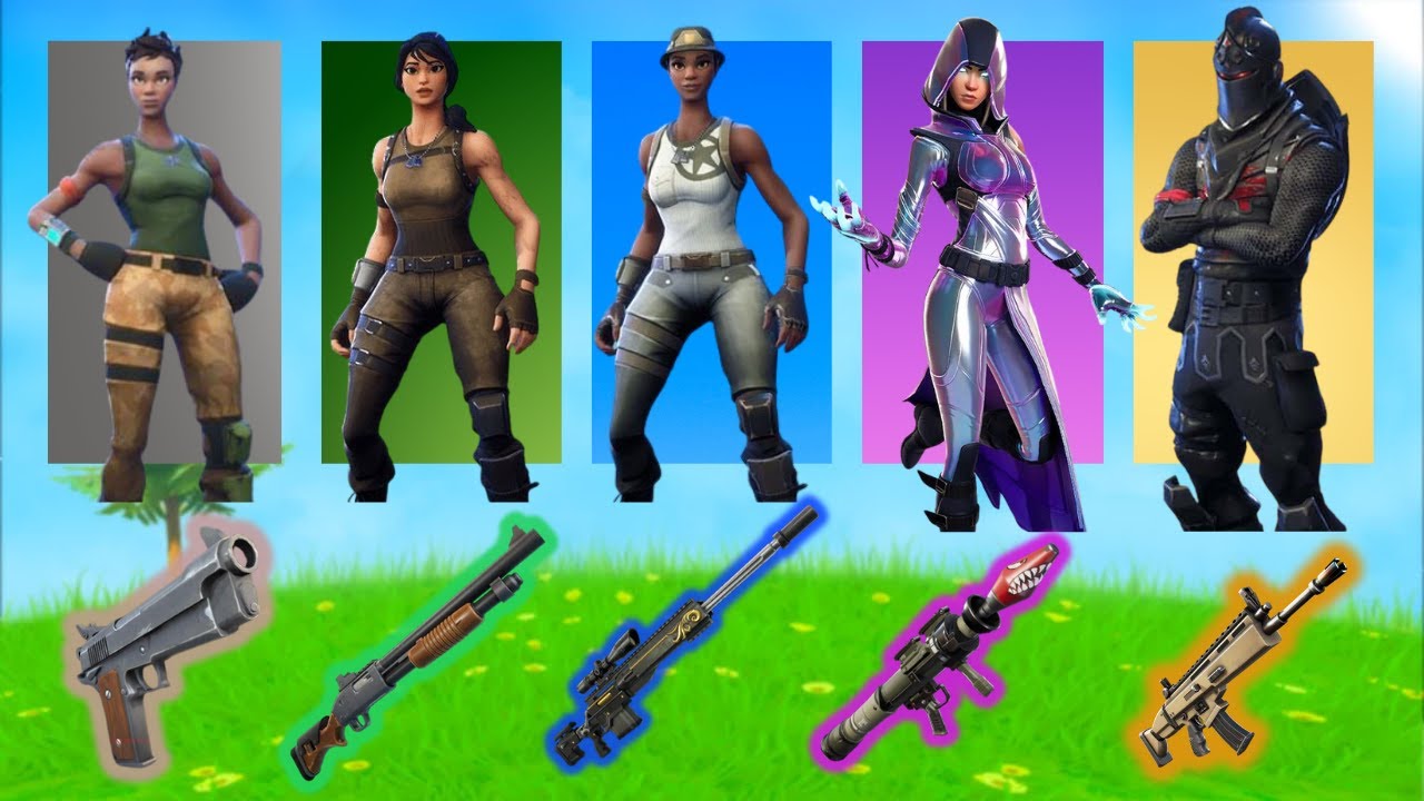 *RANDOM* RARITY Challenge in Fortnite! - YouTube