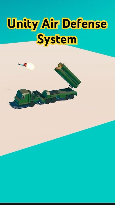 Unity Air Defense System Realistic Simulation and Design #unity3d - YouTube