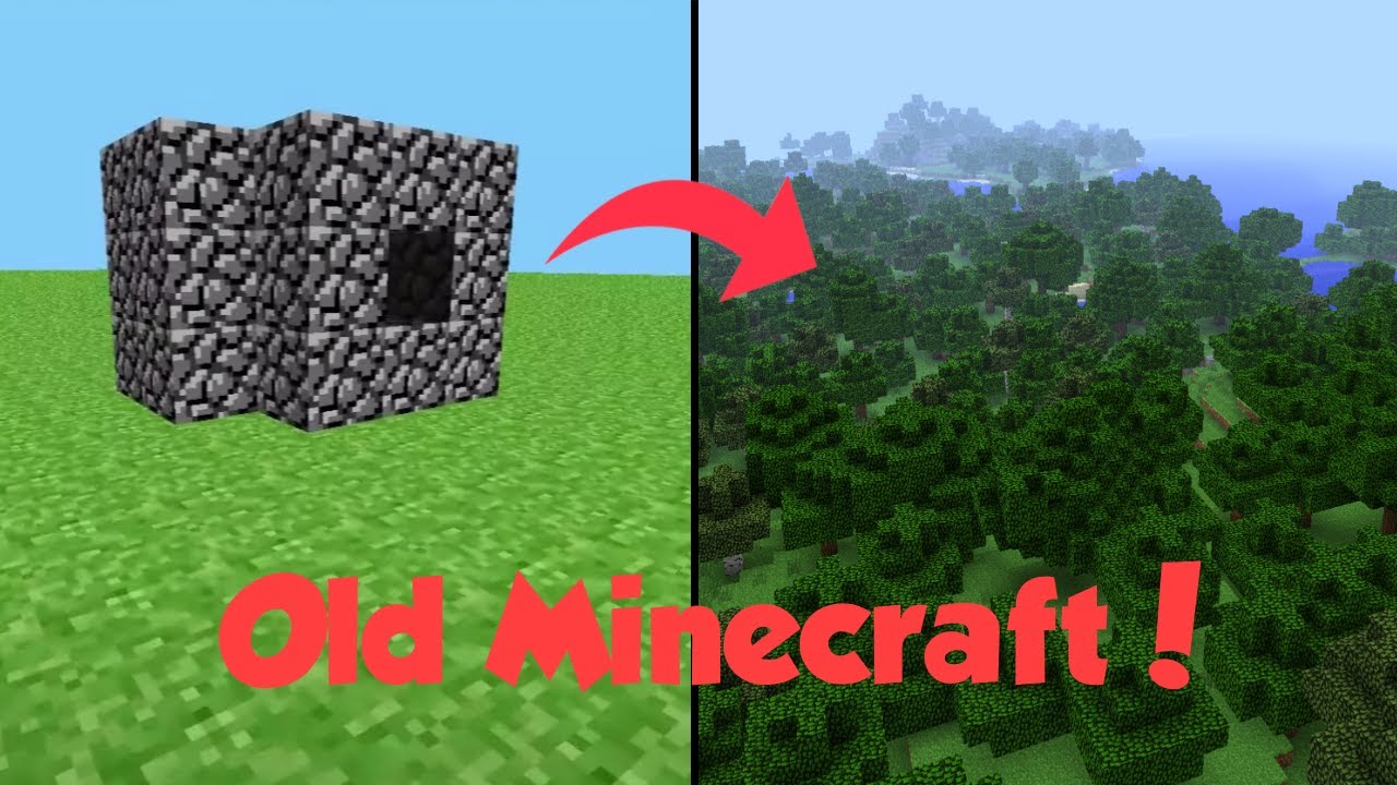 10 Ancient Versions in the Minecraft Launcher! - YouTube