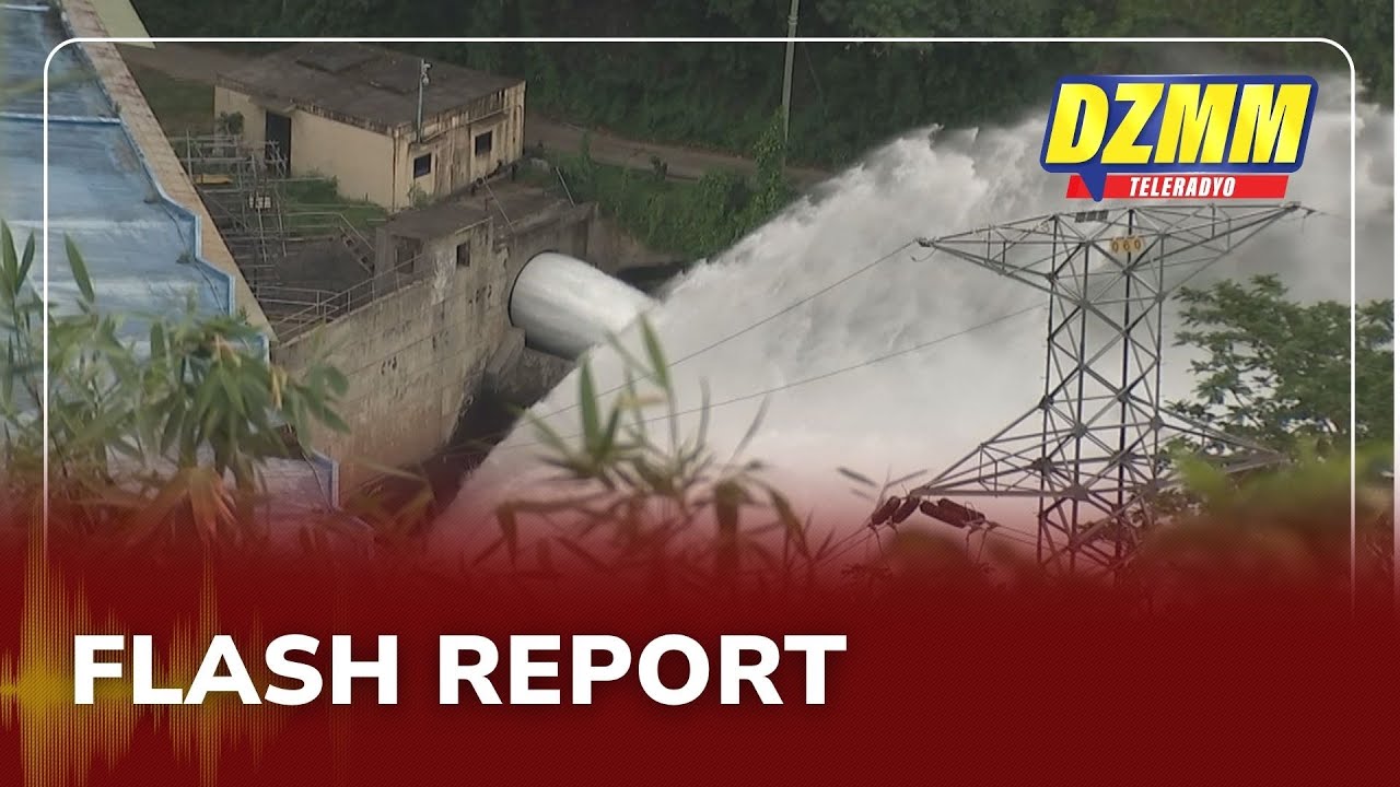 Wawa Dam overflows as water level hits 135.67 meters | DZMM Teleradyo ...