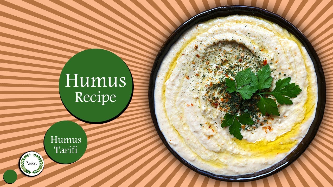 Easy Hummus Recipe - Recipes for Students - 1 Dakikada Kolay Humus ...