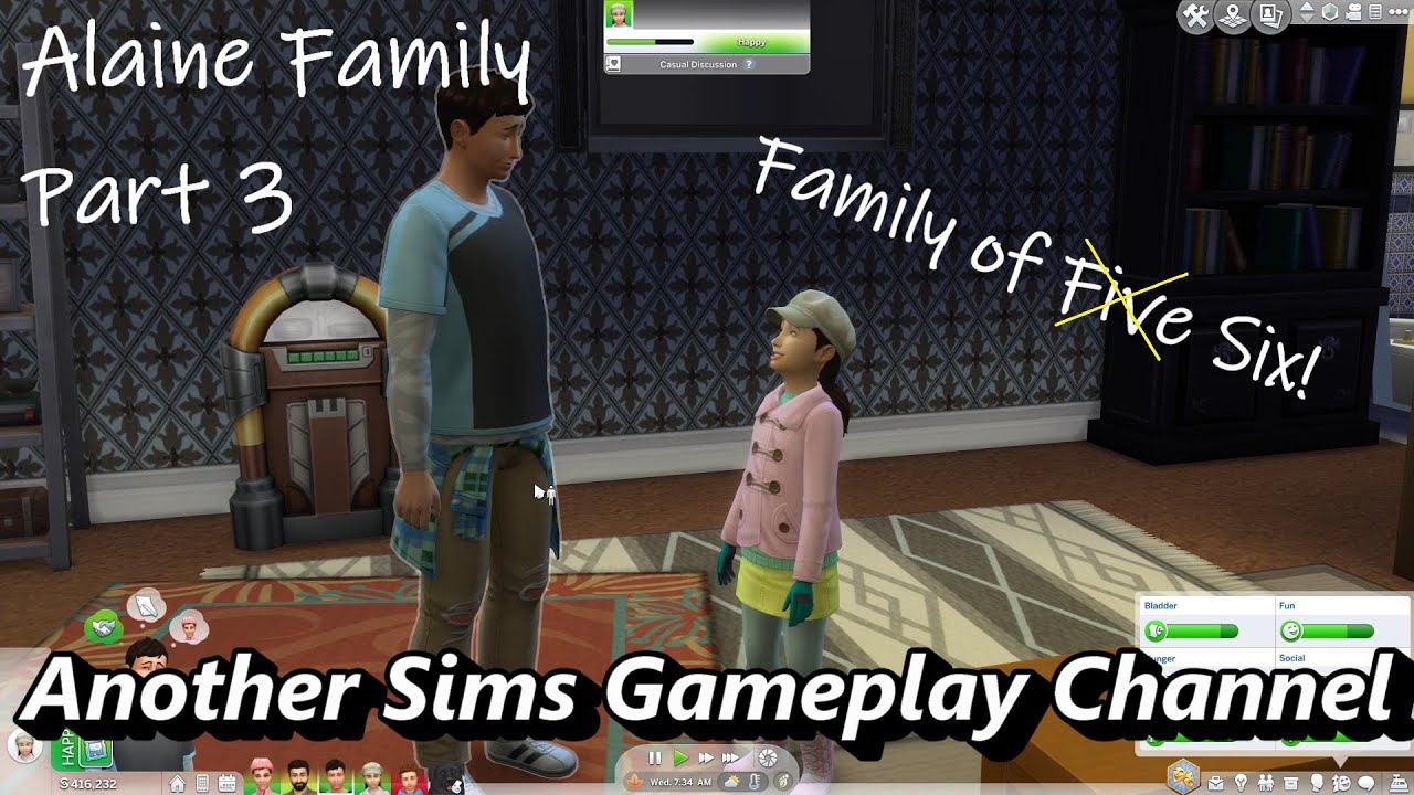 Alaine Family Gameplay Part 3: Exploring the Detective Career | Adding ...