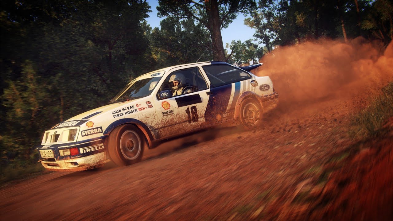 Dirt Rally 2.0 New England stage with Ford Sierra RS500 - YouTube