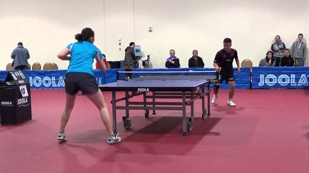 NA TEAM 2014 - Team Joola Chen Weixing 2 - YouTube