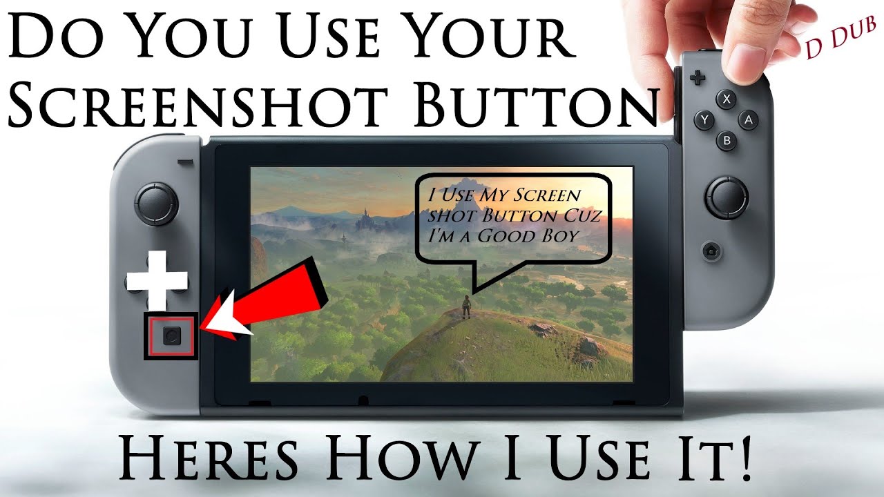 The (Nintendo Switch) Screenshot button, And why I Use It - YouTube