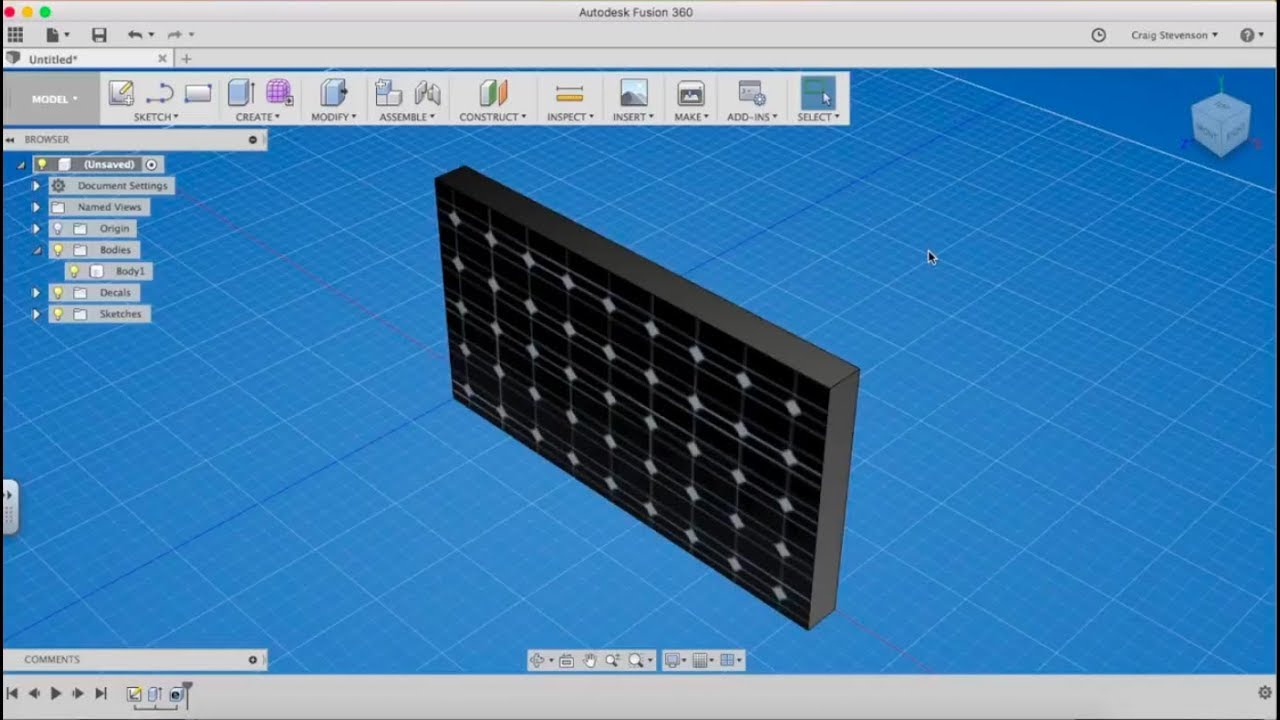 3D CAD with Fusion 360 - Adding Decals For Realism - YouTube