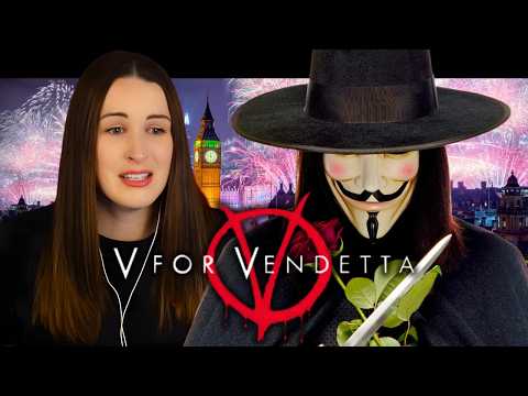 V FOR VENDETTA (2005) | BRITISH GIRL FIRST TIME WATCHING | MOVIE REACTION
