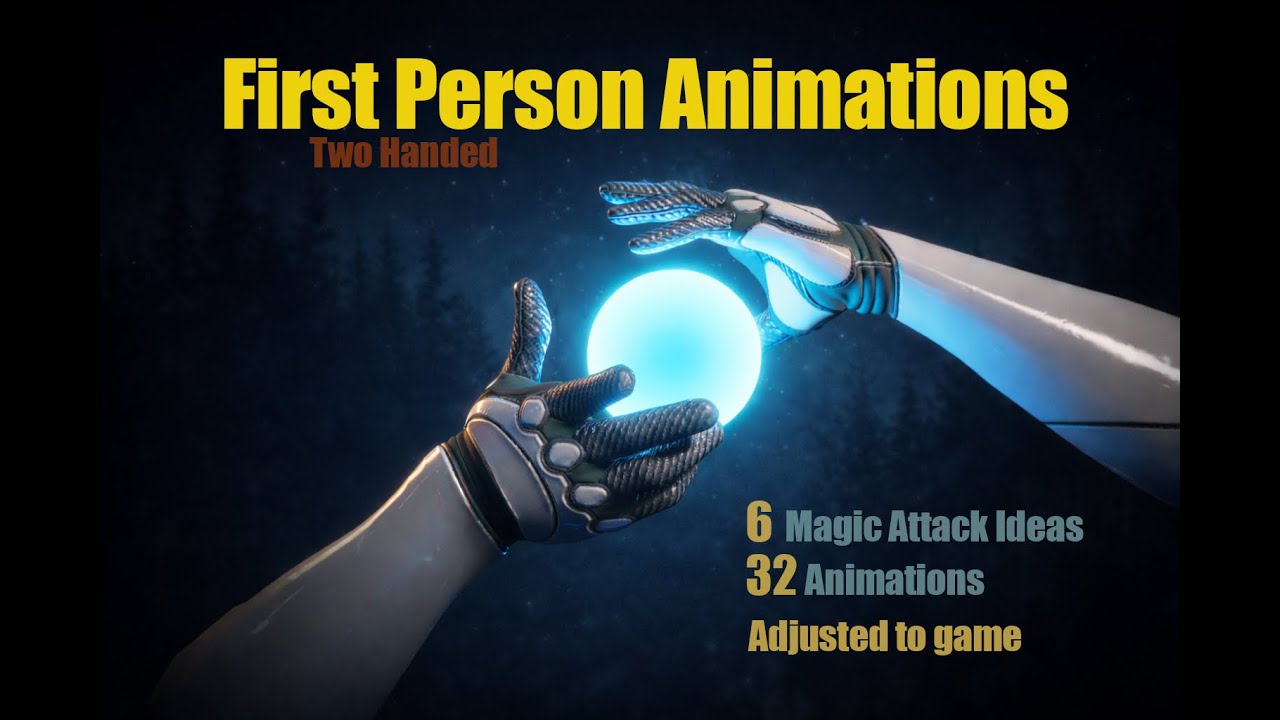 First-Person Magic Combat Animation Pack - YouTube