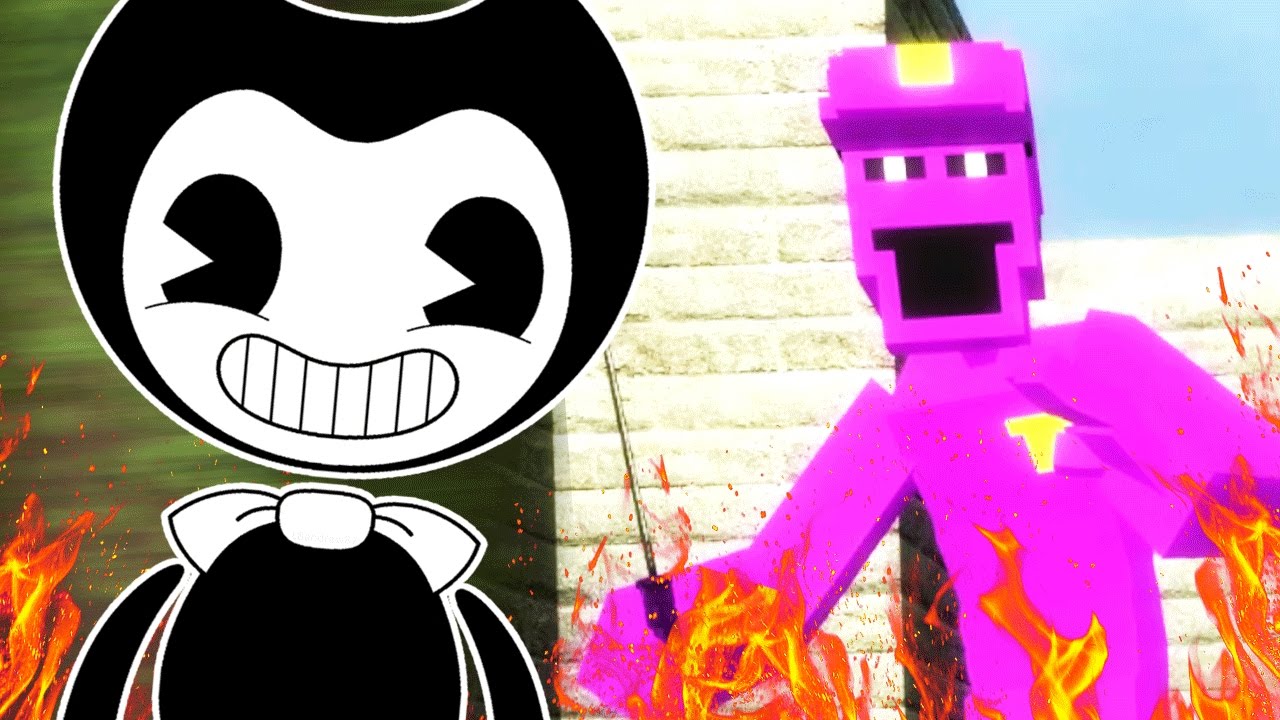 FNAF CHARACTERS KILL BENDY AND THE INK MACHINE CHARACTERS! | GMOD FNAF ...