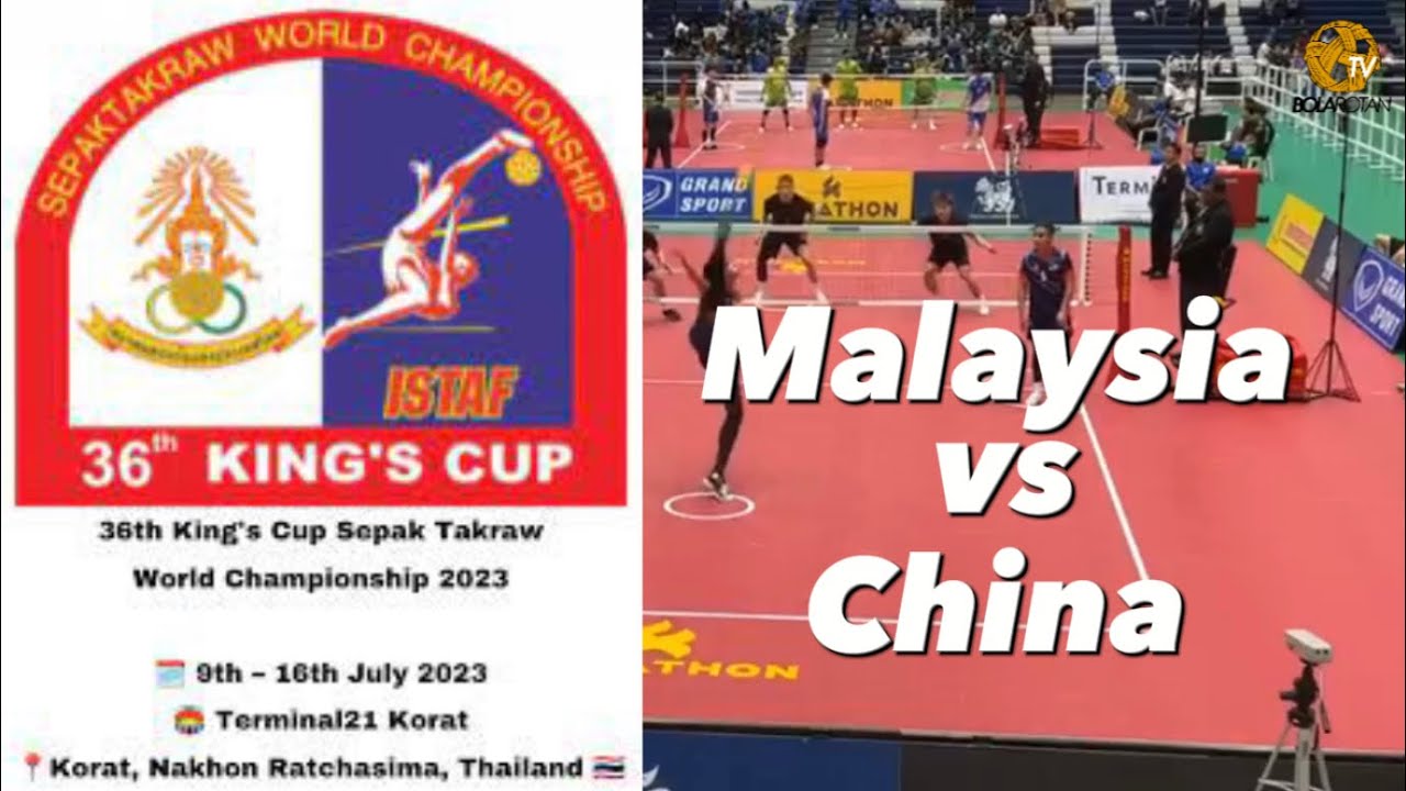 Malaysia vs China Kings Cup : set 1 - YouTube