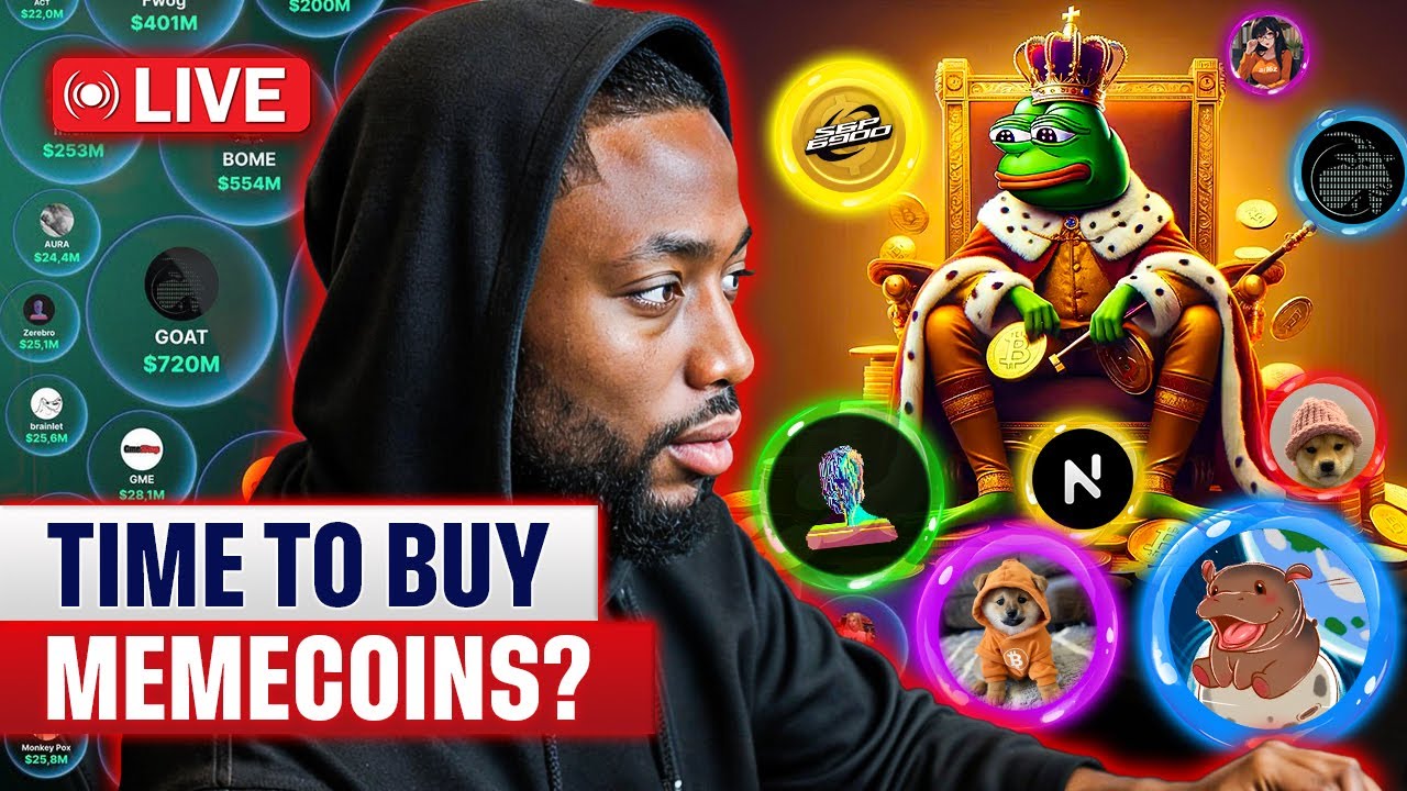 Is it time to buy memecoins now? - The Memecoin Show #92 - YouTube