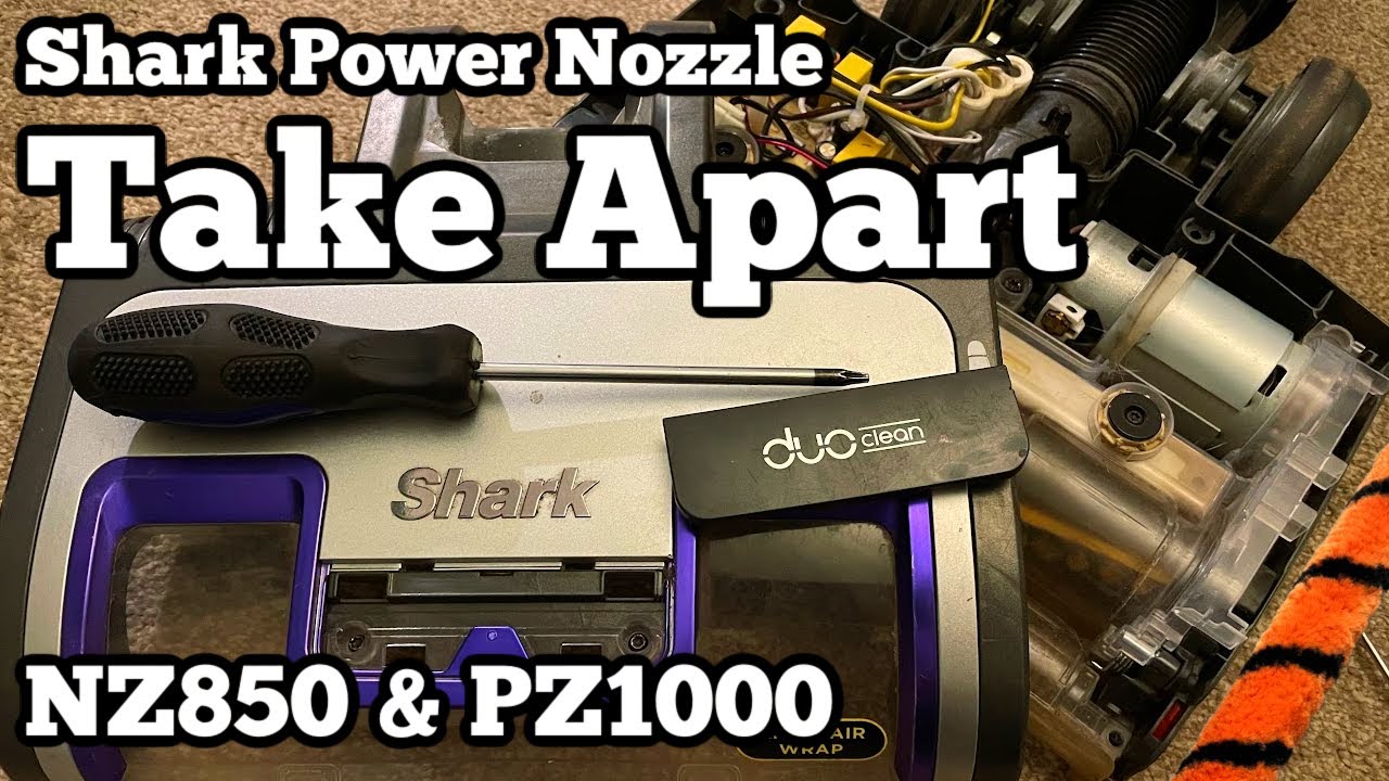 How to Take Apart SHARK Vertex DuoClean Power Nozzle NZ850UK PZ1000UKT ...