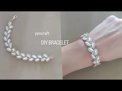 Arpa İnci Sarmaşık Bileklik Yapımı How to make pearl bracelet