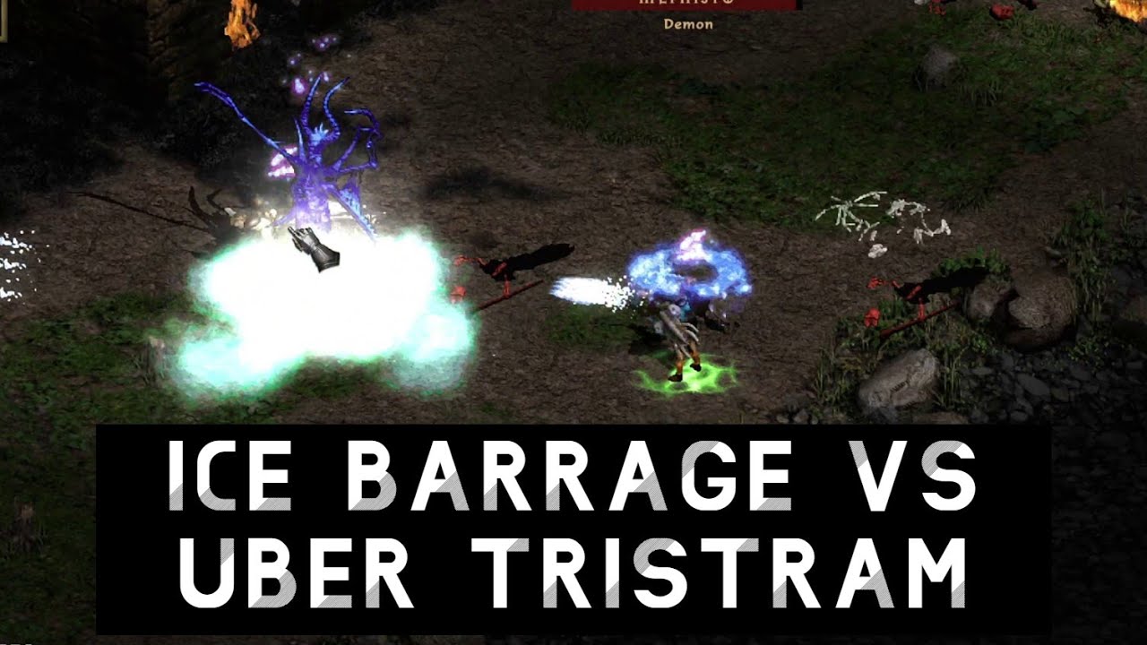 [PD2] Ice Barrage Sorceress vs Uber Tristram - YouTube