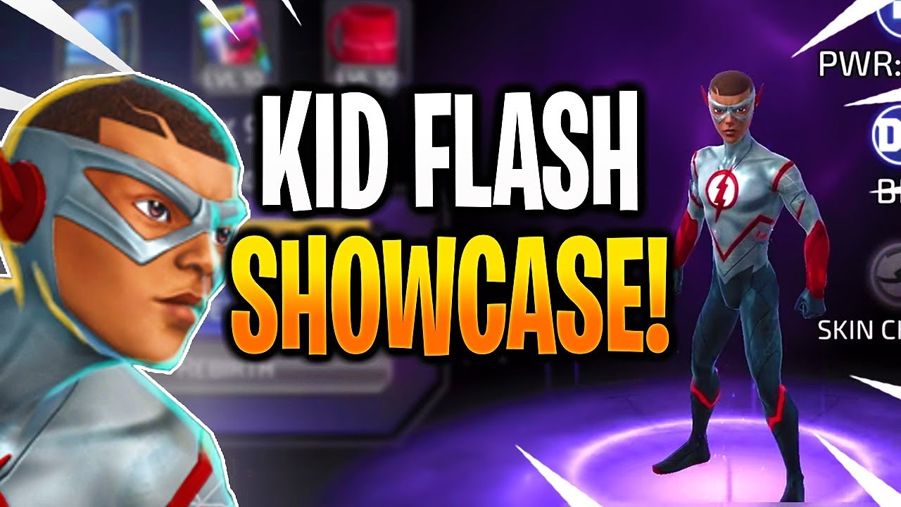 *NEW* KID FLASH SHOWCASE & GAMEPLAY! - DC Legends - YouTube