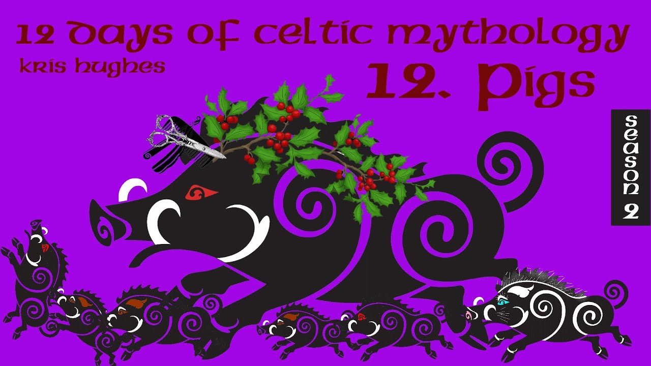 12 Days of Celtic Myth II - Day 12 Pigs - YouTube