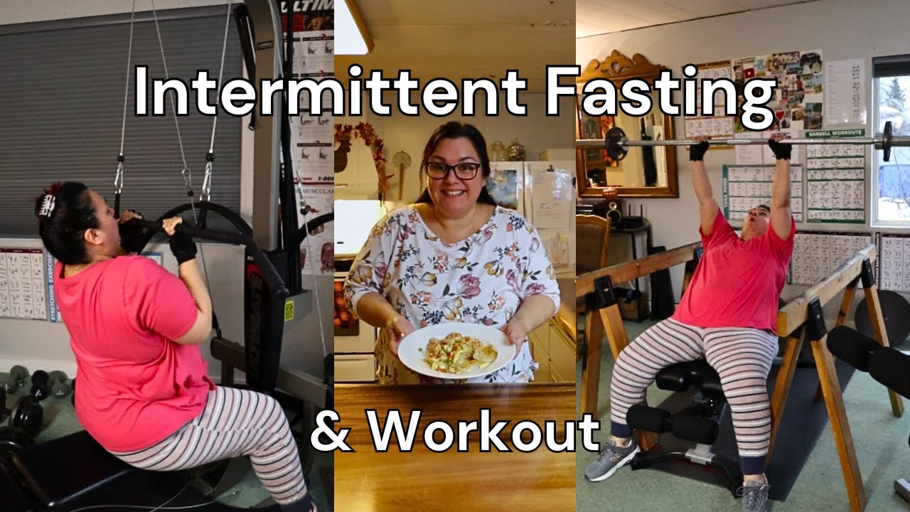 Day in my Life // Intermittent Fasting & Workout // Body Transformation ...