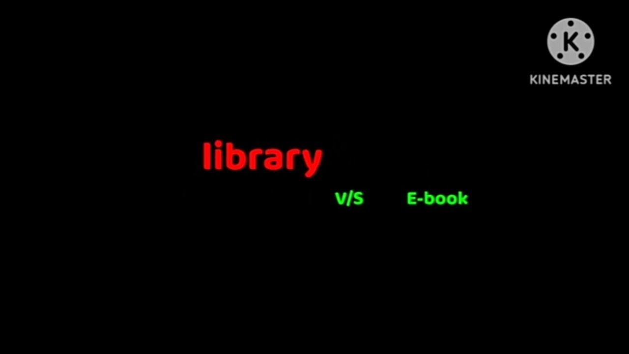 Library Vs E-book (debate topic) - YouTube