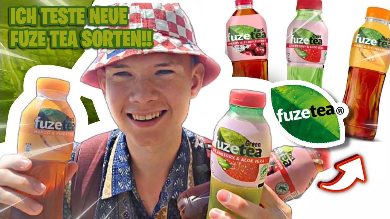 Fuze Tea Cherry Elderflower 🍒, Mango & Pine Apple 🥭🍍 und Strawberry ...