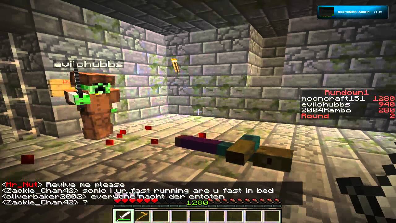 Minecraft Lets Play: COD Zombies w-friends! - YouTube