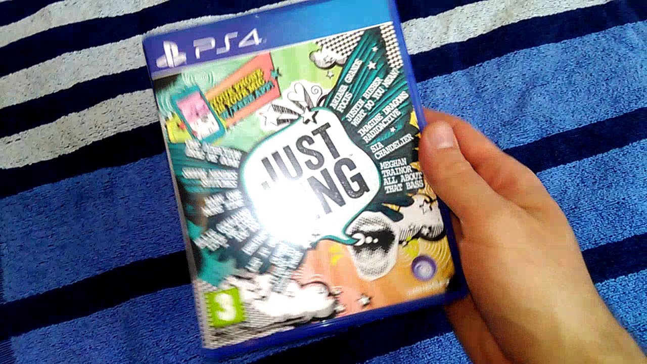 JUST SING PS4 unboxing - YouTube