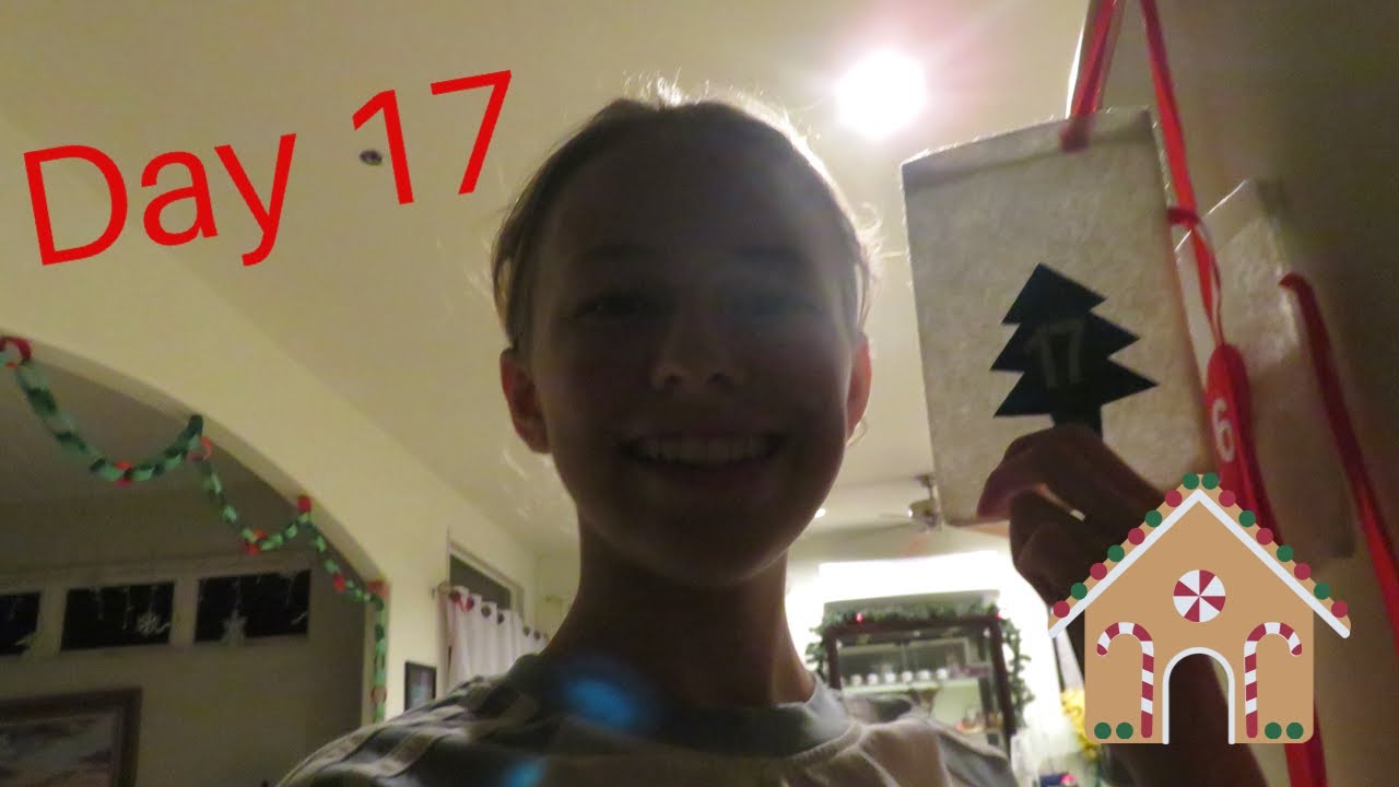 Opening up my Final Day: Christmas Countdown Day 17-18 - YouTube
