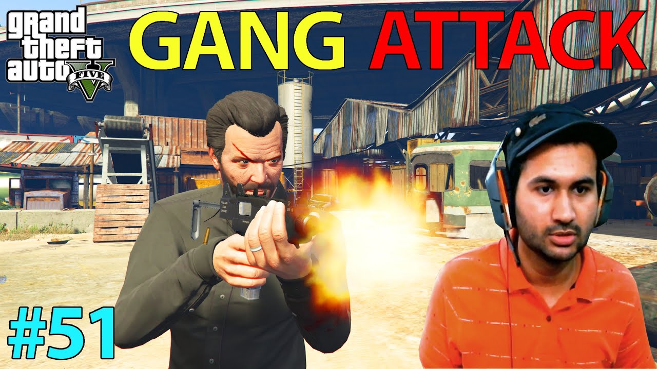 GTA 5 : GANG ATTACK ON MICHAEL | GTA5 GAMEPLAY #51 - YouTube